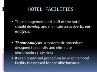 Chapter 4 health, safety and security procedures | PPTX