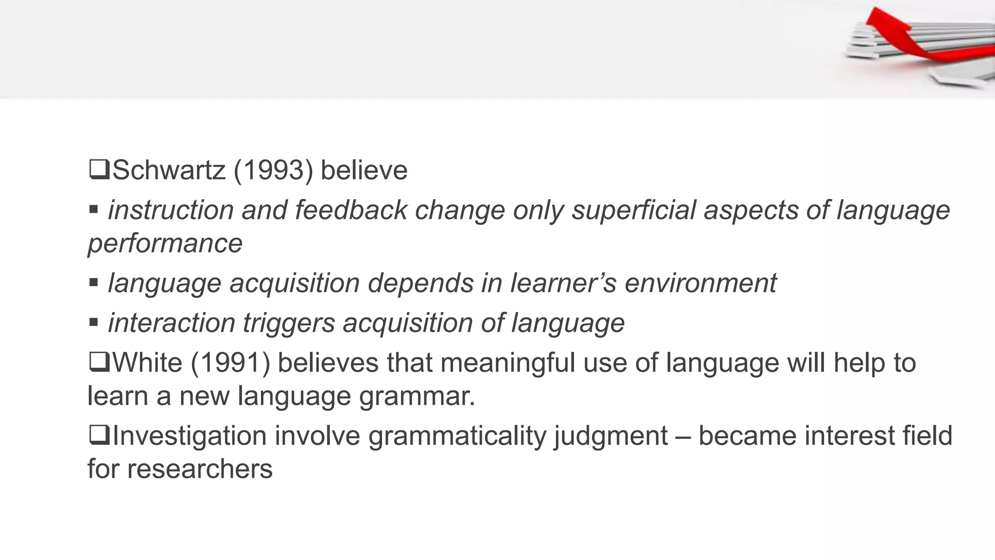 Chapter 4 how languages are learned - pasty m. lightbown and nina spada | PPTX