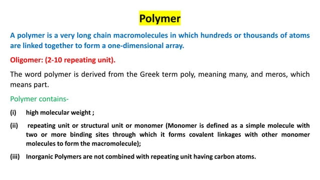Chapter 4 - Inorganic Polymers.pdf | Chemistry | Science