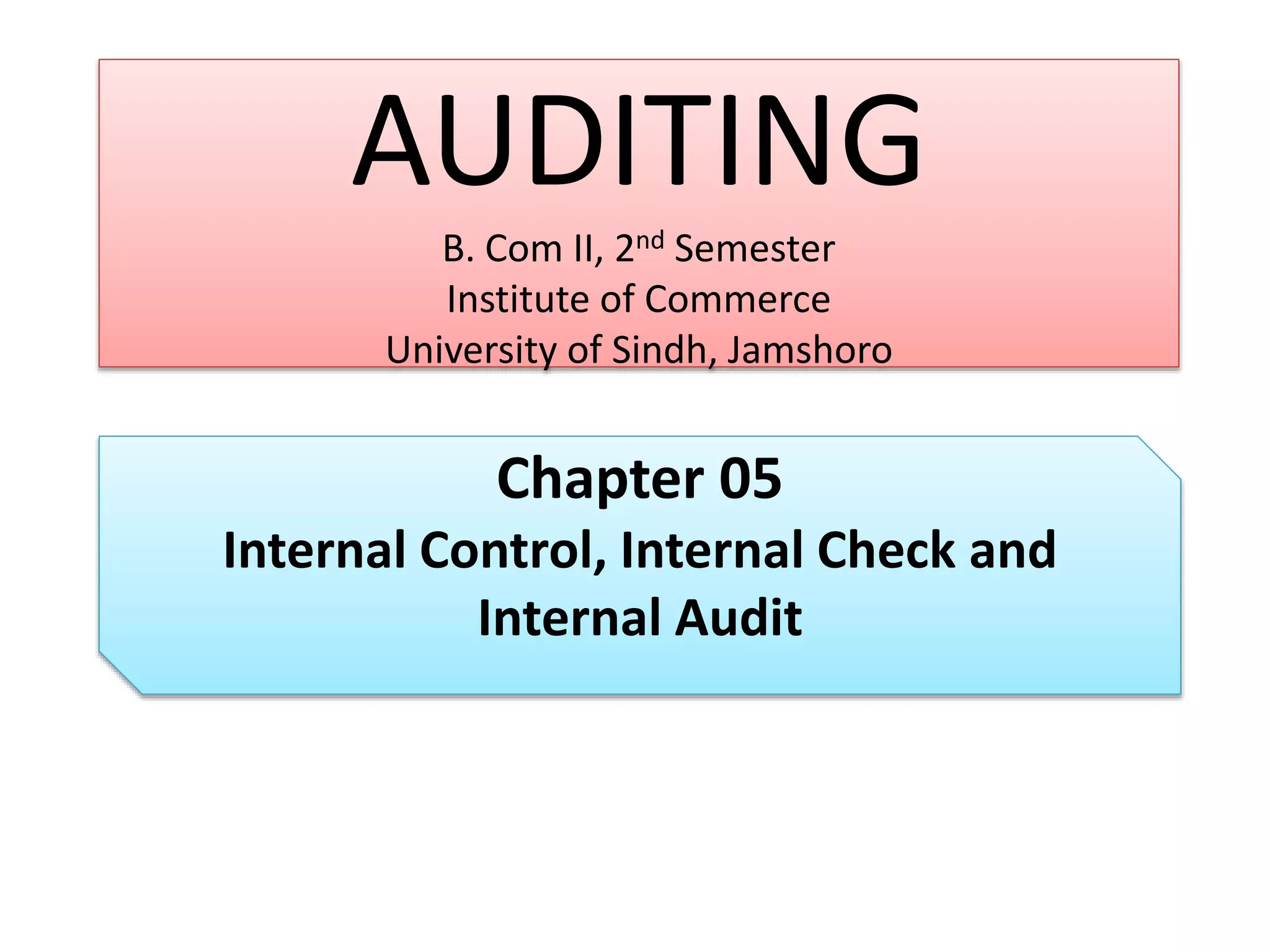 Chapter 4-Internal Control, Internal Check and Internal Audit.pptx