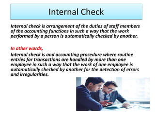 Chapter 4-Internal Control, Internal Check and Internal Audit.pptx
