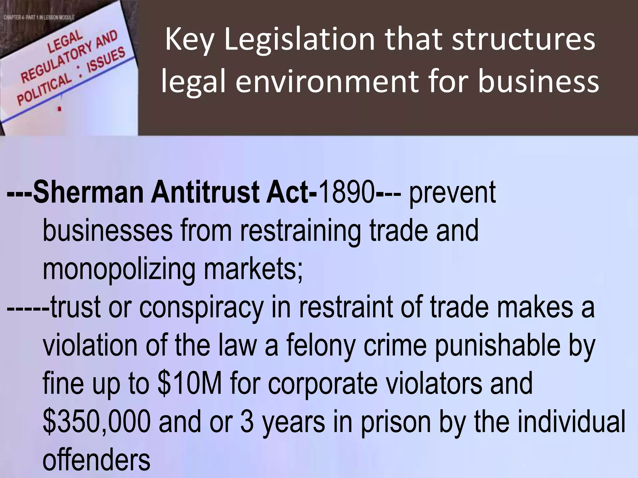 Chapter 4 Legal, Regulatory,Political issues | PPTX