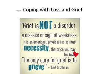 Chapter 4 managing stress and coping with loss | PPT