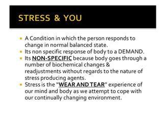 Chapter 4 managing stress and coping with loss | PPT