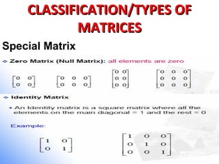 Chapter 4 matrix | PPT