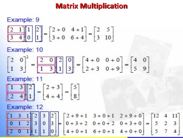 Chapter 4 matrix