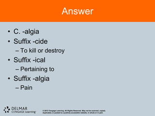 Chapter 4 Medical Terminology | PPT
