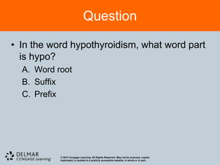 Chapter 4 Medical Terminology | PPT