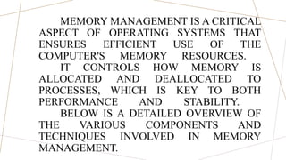 Chapter 4 - Memory Management in Operating System.pptx