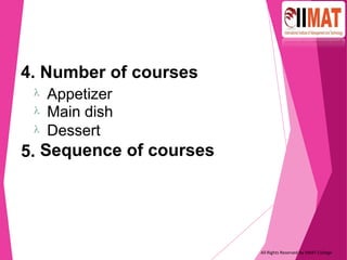 Menu Planning | PDF