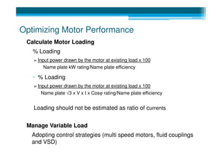 4: Energy Management in Water Supply Systems - Motors | PDF