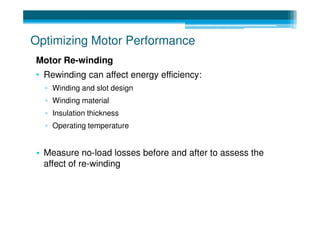 4: Energy Management in Water Supply Systems - Motors | PDF