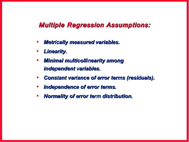 Chapter 4 - multiple regression