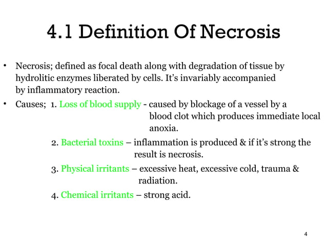Necrosis | PPT