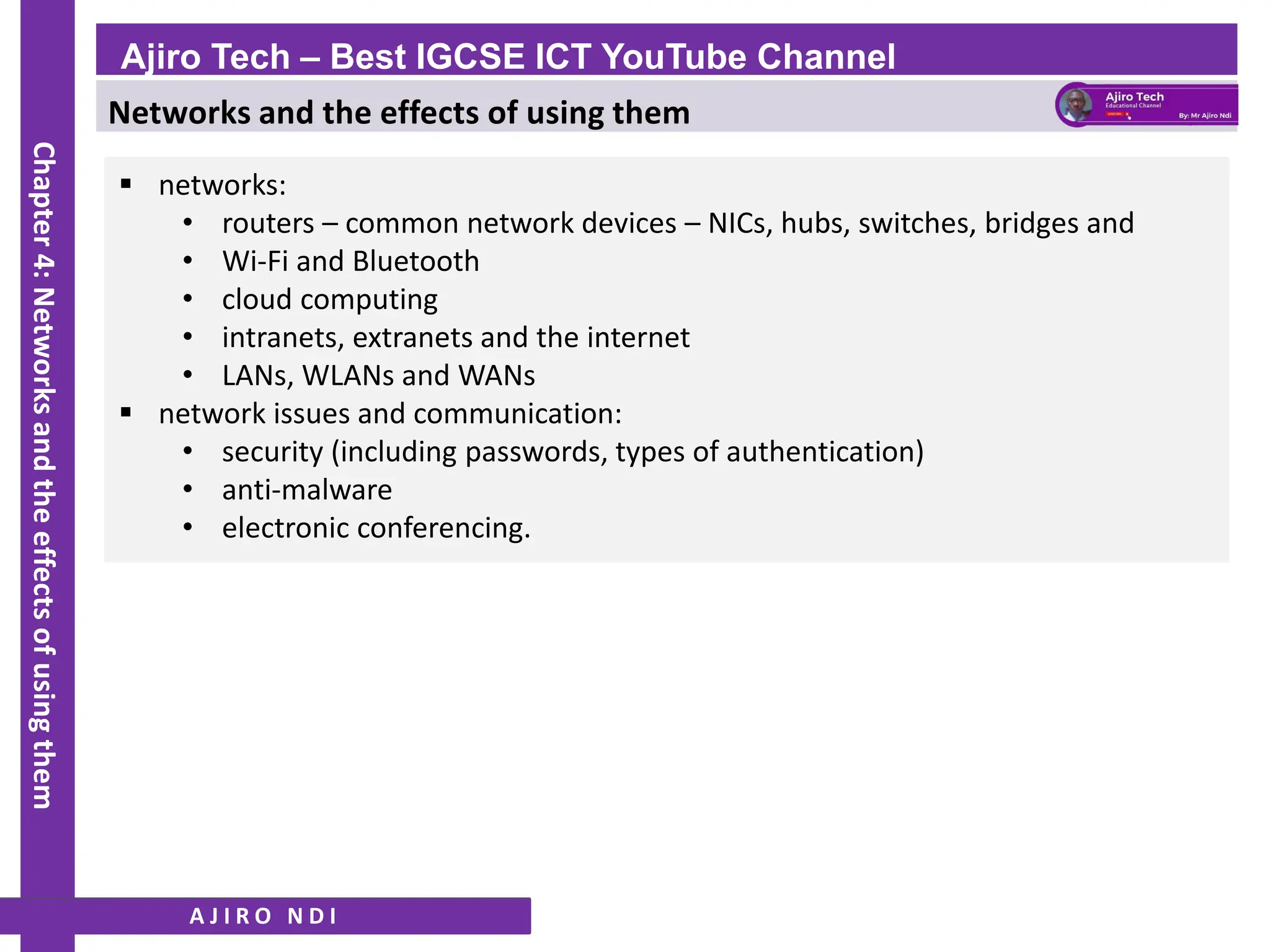 Igcse Ict 04170983 Networks And The Effects Of Using Them Ajiro 8414