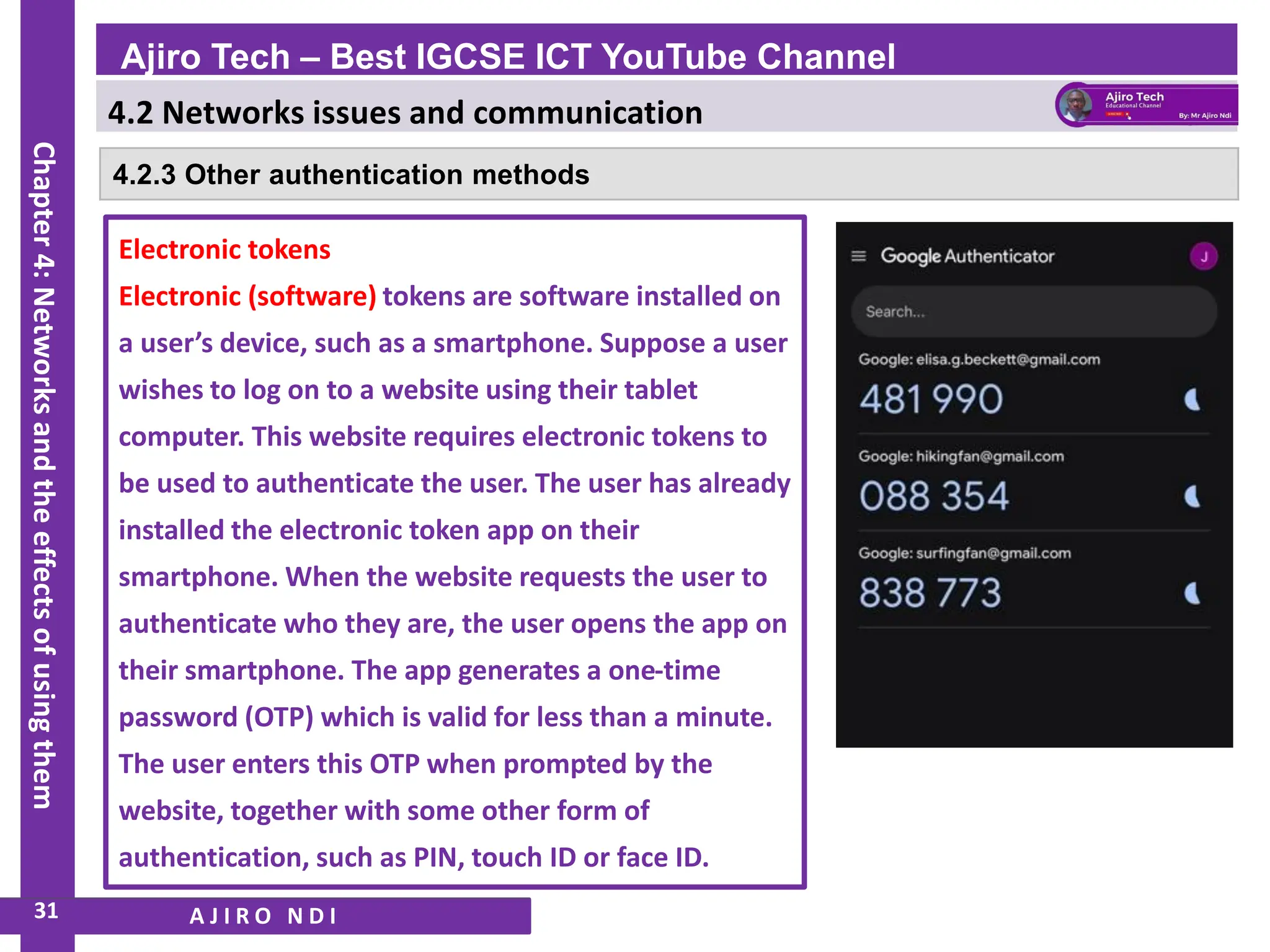 IGCSE ICT (0417/0983) - Networks and the effects of using them - Ajiro Tech | PDF