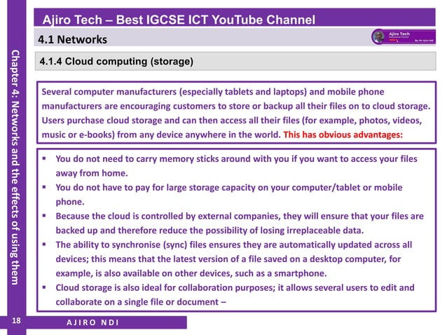 Igcse Ict 04170983 Networks And The Effects Of Using Them Ajiro