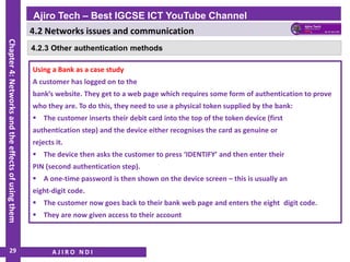 IGCSE ICT (0417/0983) - Networks and the effects of using them - Ajiro Tech | PDF