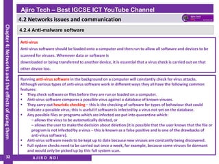 IGCSE ICT (0417/0983) - Networks and the effects of using them - Ajiro ...
