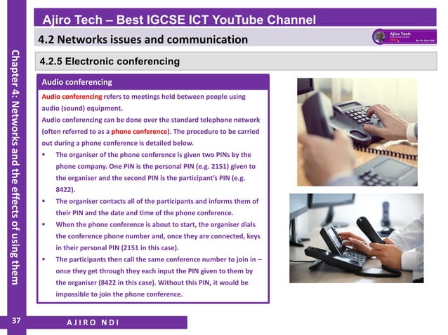 IGCSE ICT (0417/0983) - Networks and the effects of using them - Ajiro Tech | PDF | Computer ...