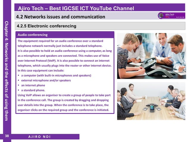 IGCSE ICT (0417/0983) - Networks and the effects of using them - Ajiro Tech | PDF | Computer ...