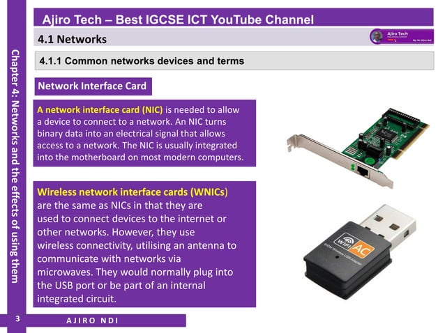 Igcse Ict 0417 0983 Networks And The Effects Of Using Them Ajiro Tech Ppt
