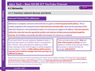 IGCSE ICT (0417/0983) - Networks and the effects of using them - Ajiro ...