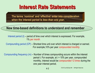 Chapter 4 nominal & effective interest rates | PPT