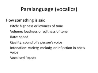 Chapter 4 nonverbal nhan | PPT