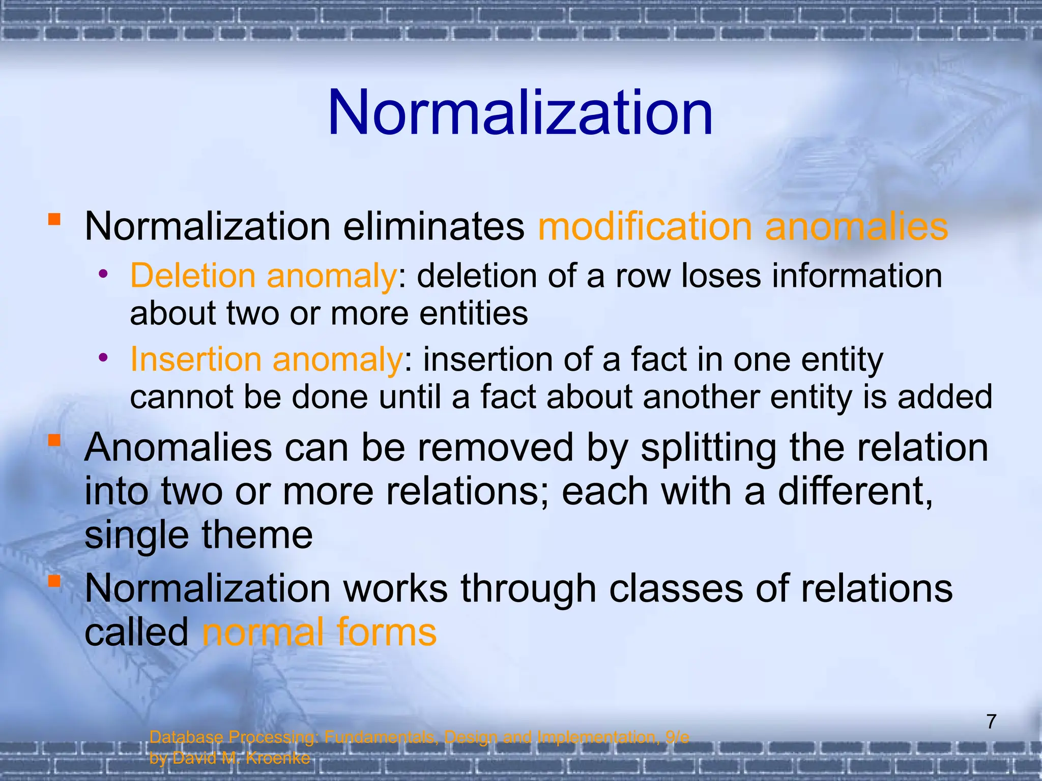 Chapter 4 - normalization.pptjhgfdghjkhg | PPT
