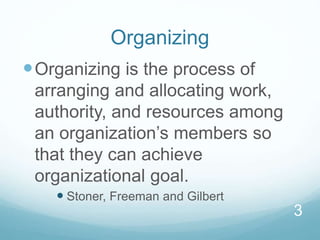2015 POM Chapter 4 Organizing | PPTX