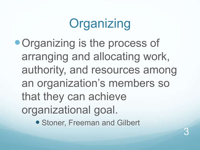 2015 POM Chapter 4 Organizing | PPT