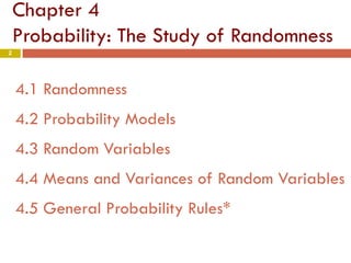 Chapter 4 part1-Probability Model | PDF