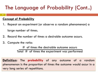 Chapter 4 part1-Probability Model | PDF