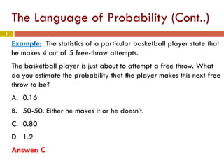 Chapter 4 part1-Probability Model | PDF