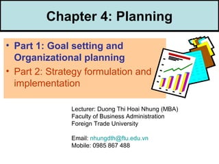 Chapter4 part1 planning | PPT
