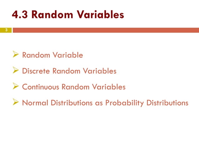 Chapter 4 part2- Random Variables | PDF | Internet for Beginners | Internet
