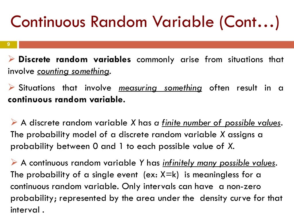 Chapter 4 part2- Random Variables