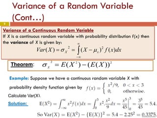 Chapter 4 part3- Means and Variances of Random Variables | PPT