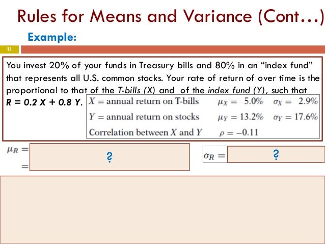 Chapter 4 part3- Means and Variances of Random Variables