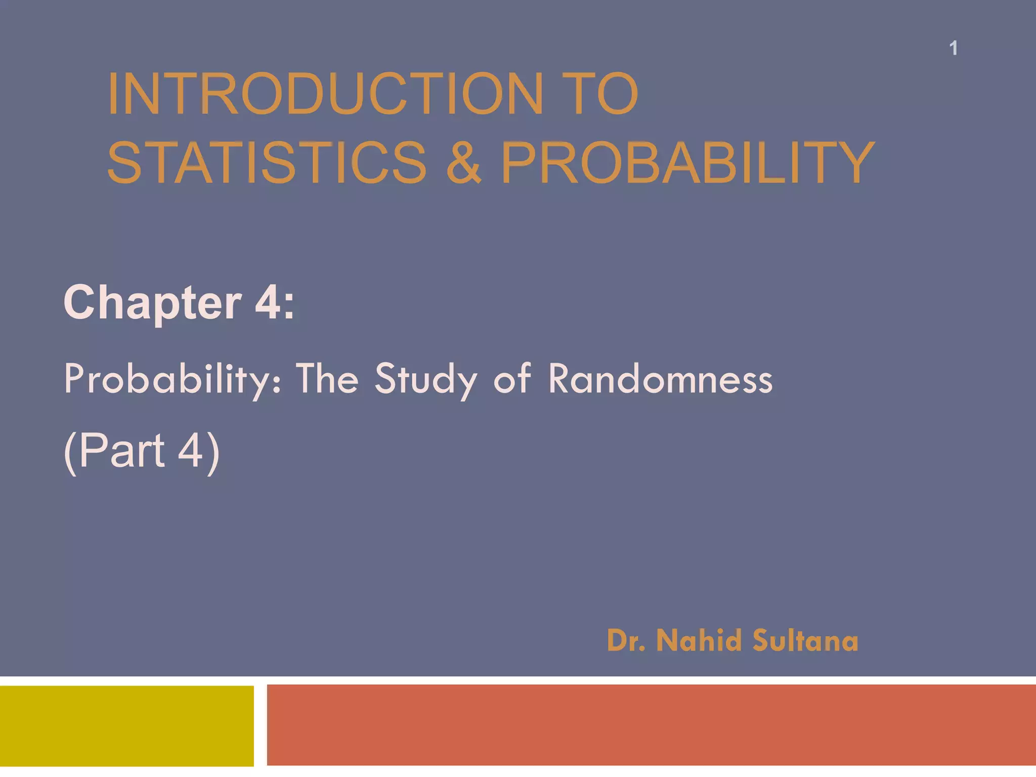 Chapter 4 part4- General Probability Rules | PPT | Free Download