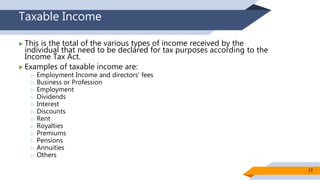 Chapter 4 Personal Taxation | PPTX