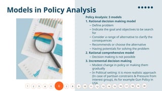 Chapter 4- Policy Analysis-An Introduction modified by Hassan Md ...