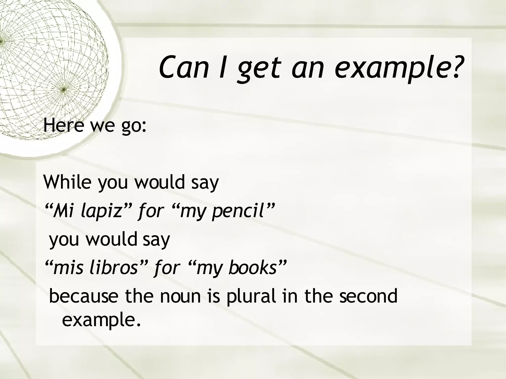 Chapter4 - Possessive Adjectives | PPT