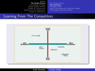 Product Design in Operations Management | PDF