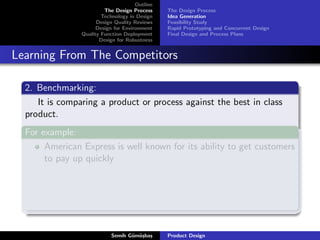 Product Design in Operations Management | PDF