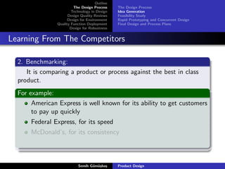 Product Design in Operations Management | PDF