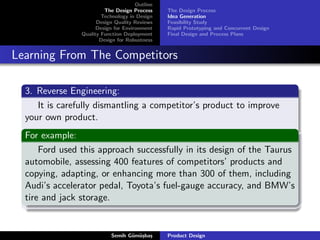 Product Design in Operations Management | PDF