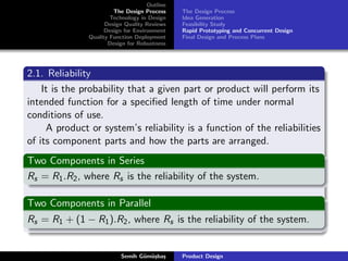 Product Design in Operations Management | PDF