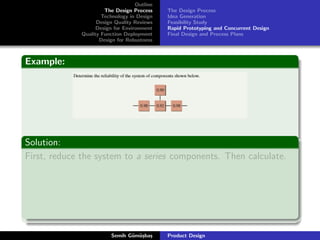 Product Design in Operations Management | PDF